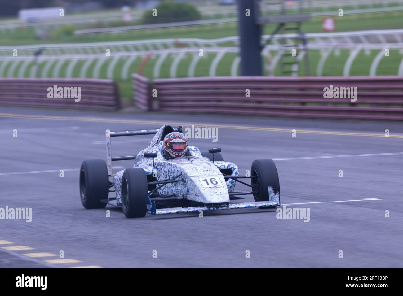 Melbourne, Australia. 10th Sep 2023. Hanming Huang (16) driving Mygale ...