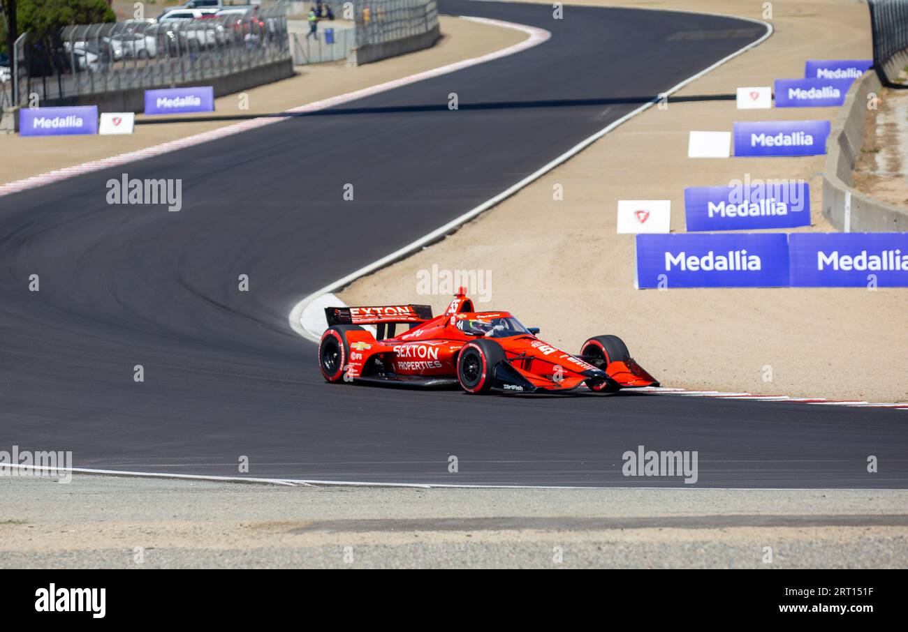 September 09 2023 Monterey, CA, U.S.A. AJ Foyt Racing driver Benjamin ...