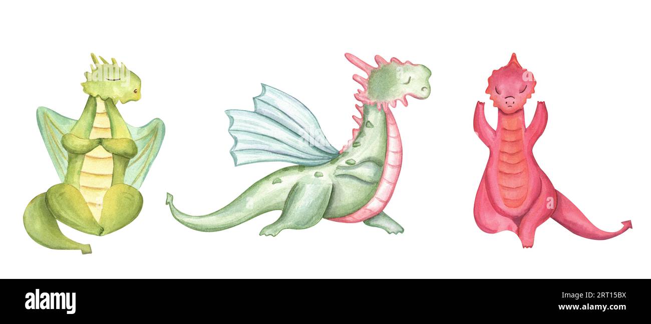 Dragons triangle Cut Out Stock Images & Pictures - Alamy