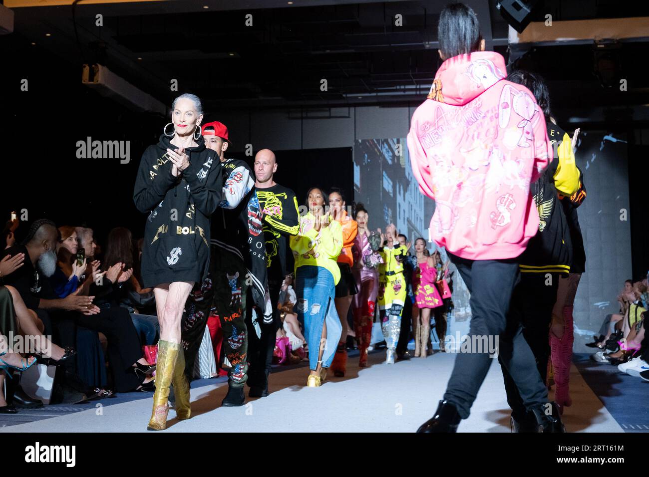 New York, USA. 09th Sep, 2023. Models walk the runway at the Pia Bolte ...