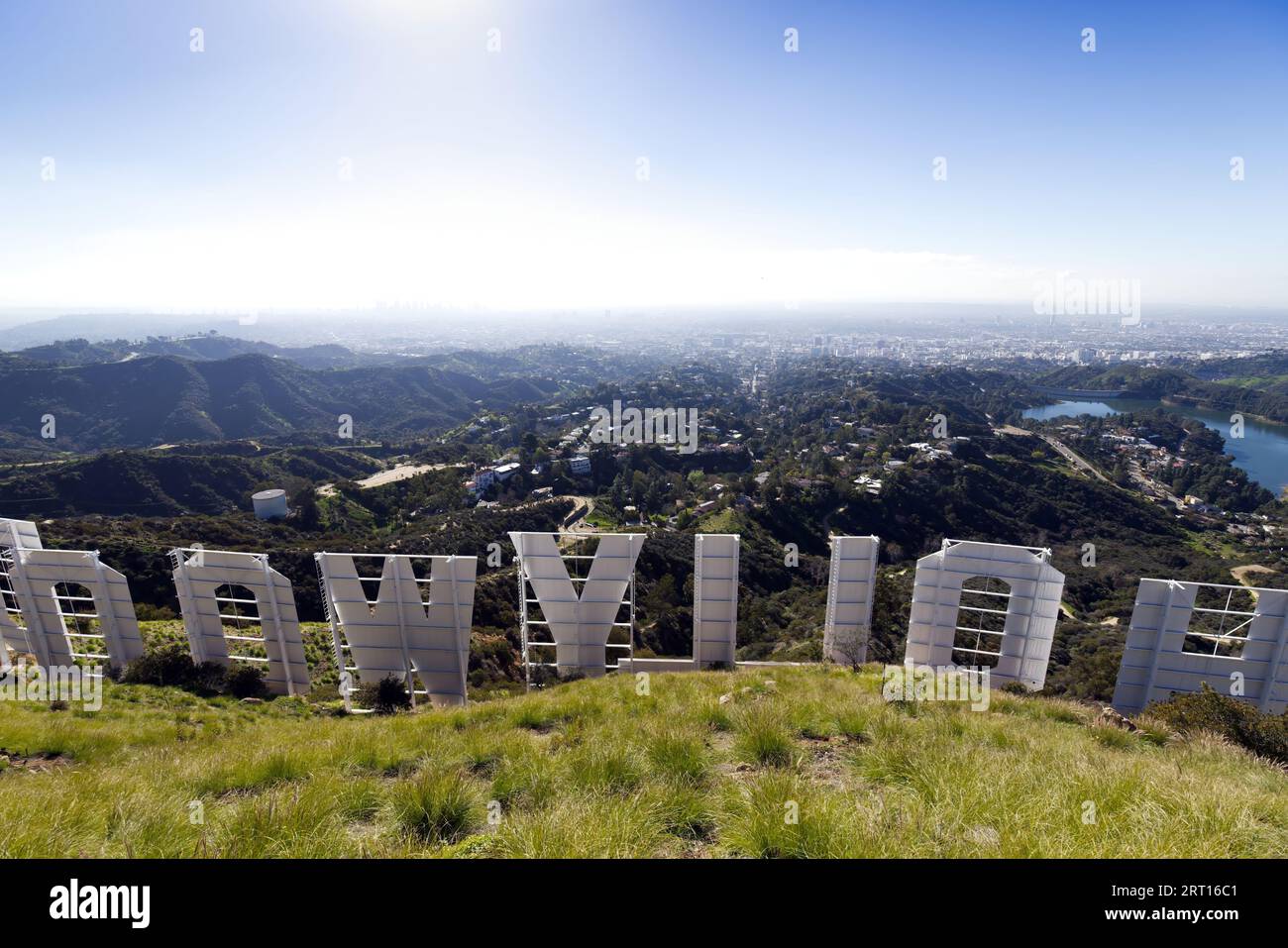 Hollywoodland sign hi-res stock photography and images - Alamy