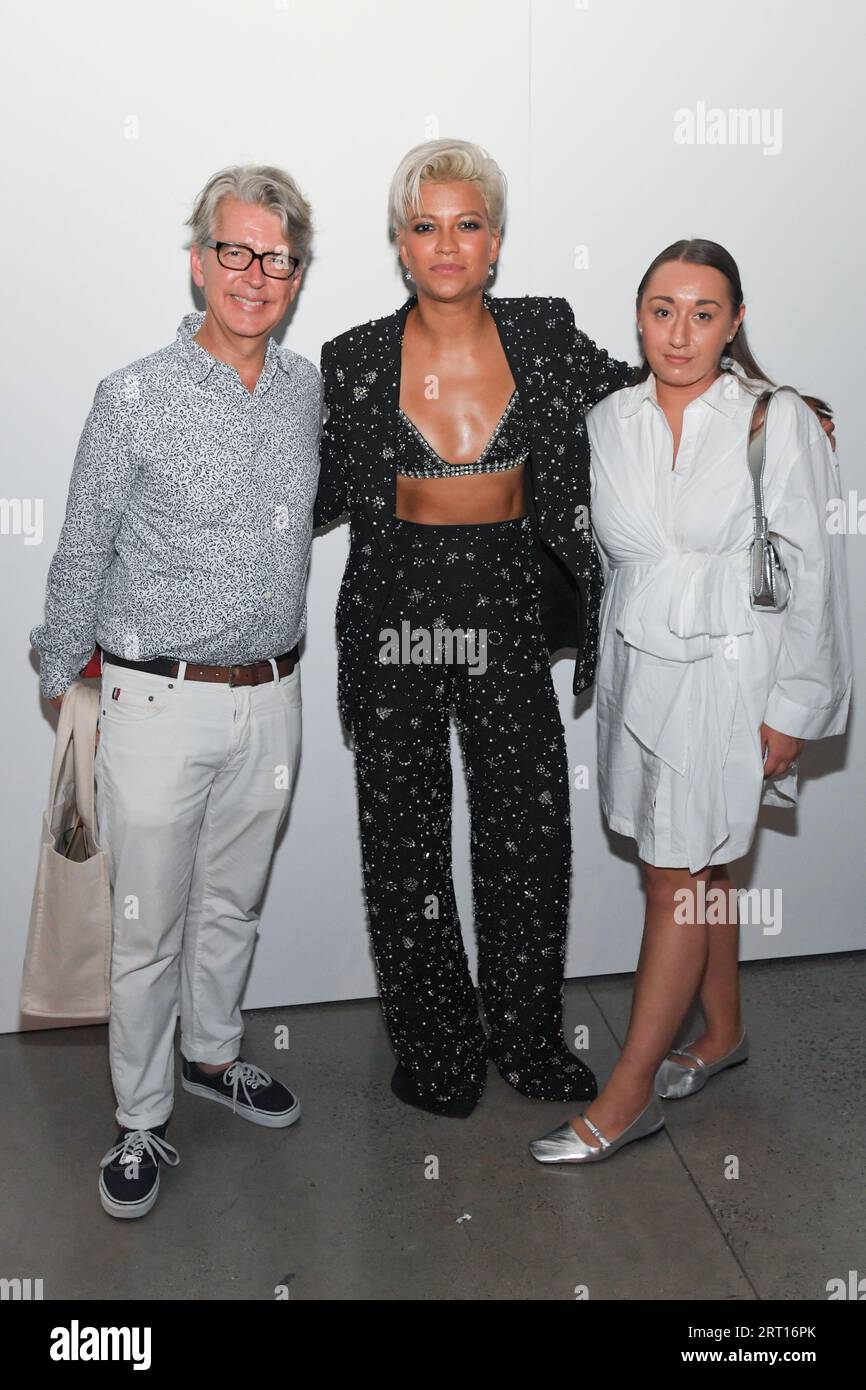 New York, USA. 09th Sep, 2023. Victoria Brito, with guests, attending ...