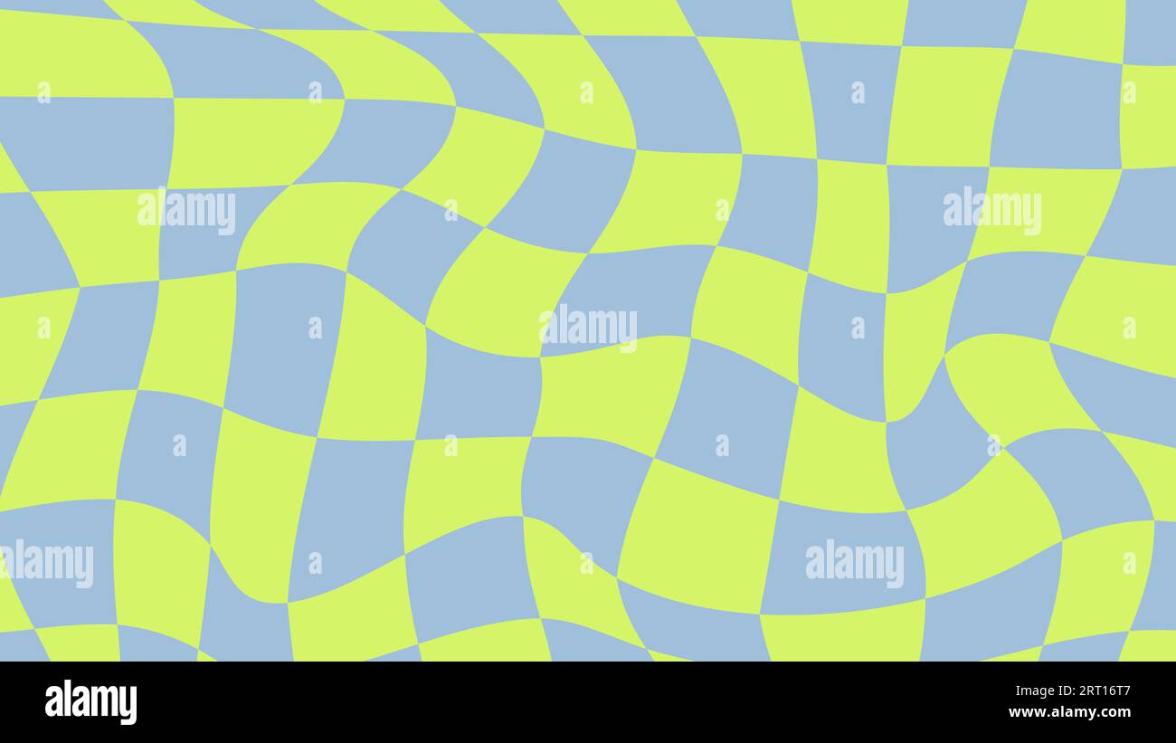 Psychedelic checkerboard pattern background. Hippie retro 60s-70s ...