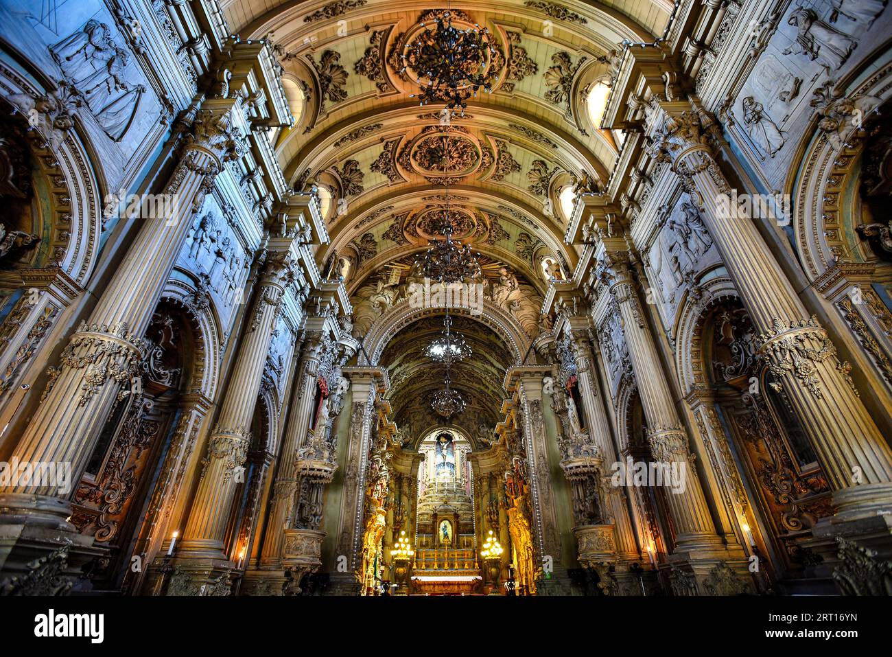 The Interior of the Church of São Francisco de Paula (Saint Francis of ...