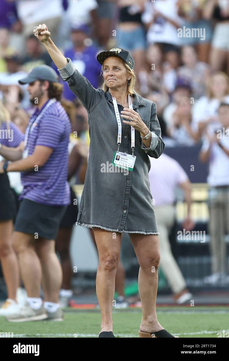 Baton Rouge, USA. 09th Sep, 2023. LSU Tigers head women's basketball ...