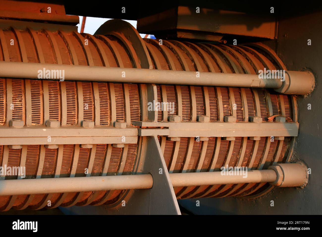 Idle roller device Stock Photo - Alamy