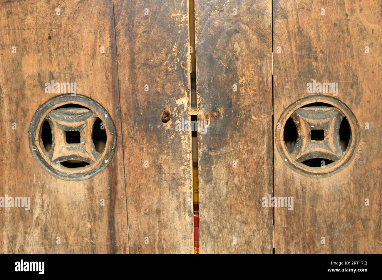 Chinese style wooden decorative pattern Stock Photo - Alamy