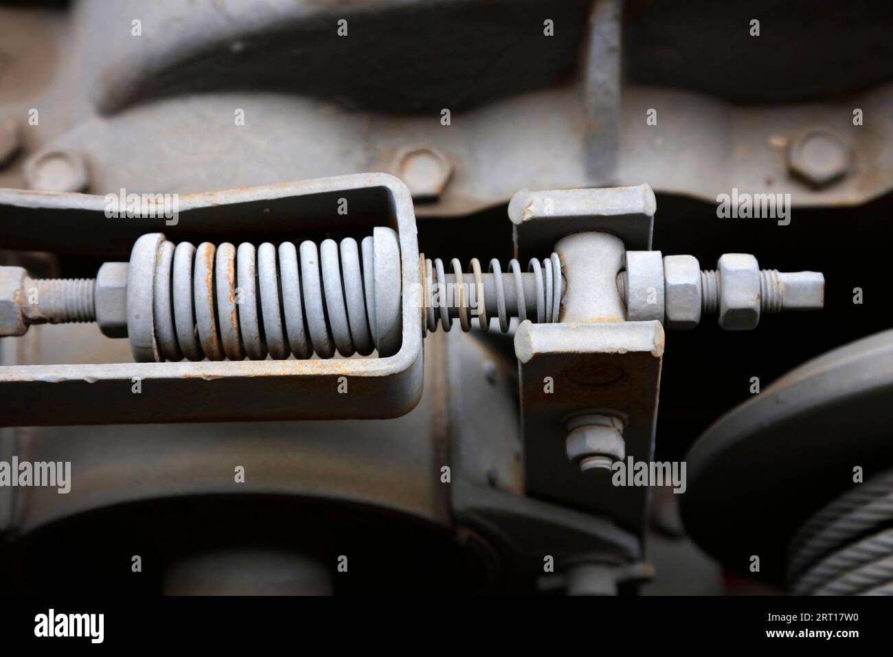 Spring fasteners hi-res stock photography and images - Alamy