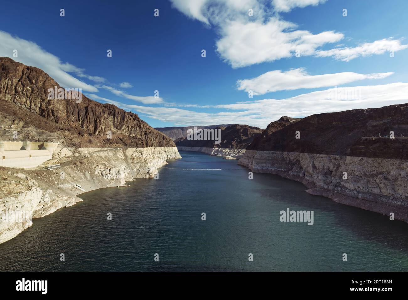 Colorado River Majesty: A Borderline Beauty Stock Photo - Alamy
