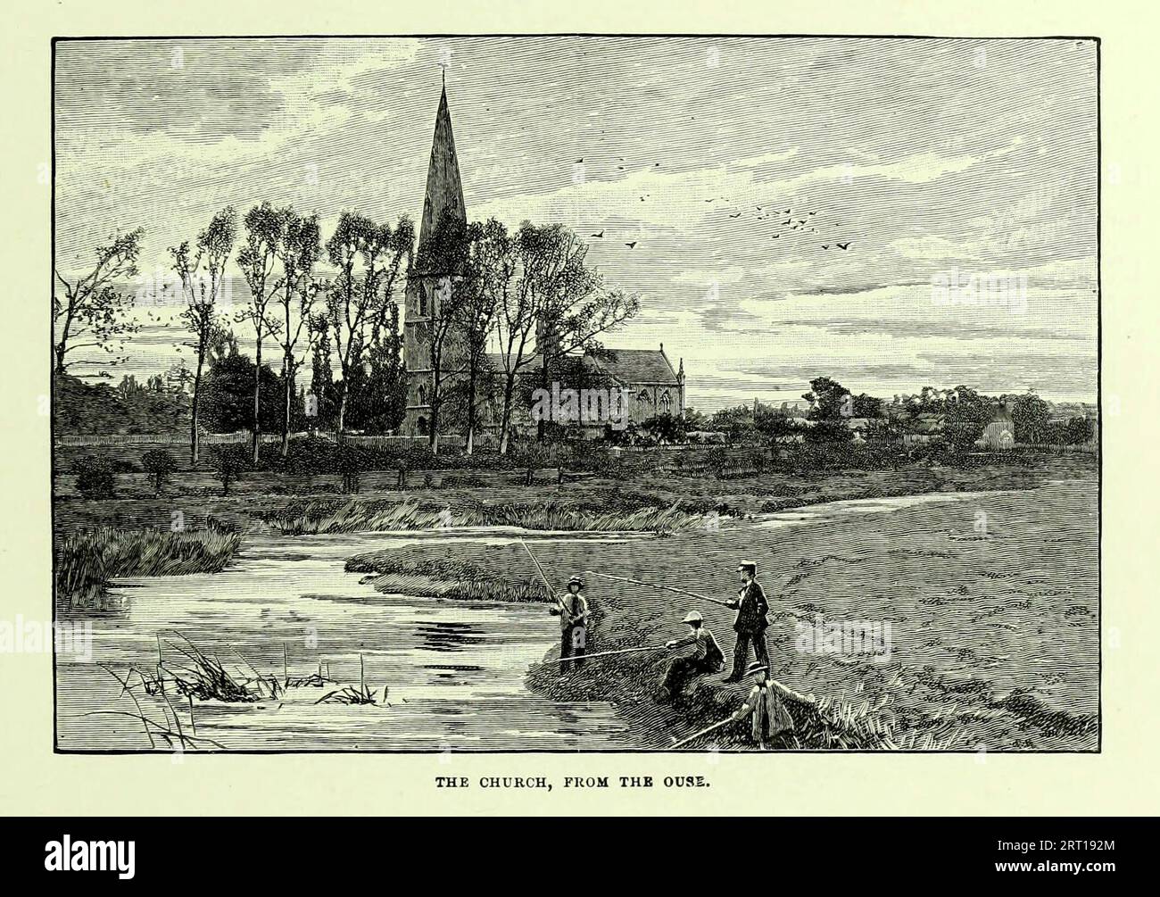 The Church of Olney from the book ' Cathedrals, abbeys and churches of ...