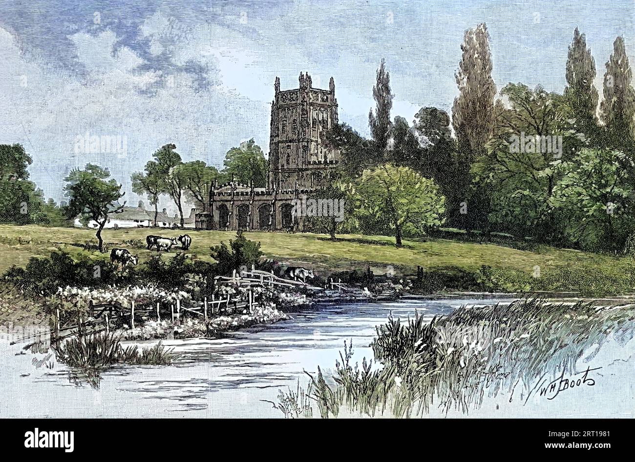 Fairford from the Colne River Fairford is a small market town in ...