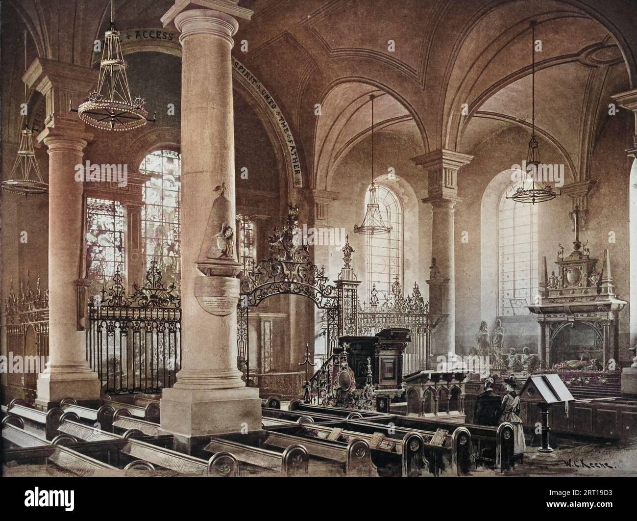 Derby cathedral interior hi-res stock photography and images - Alamy