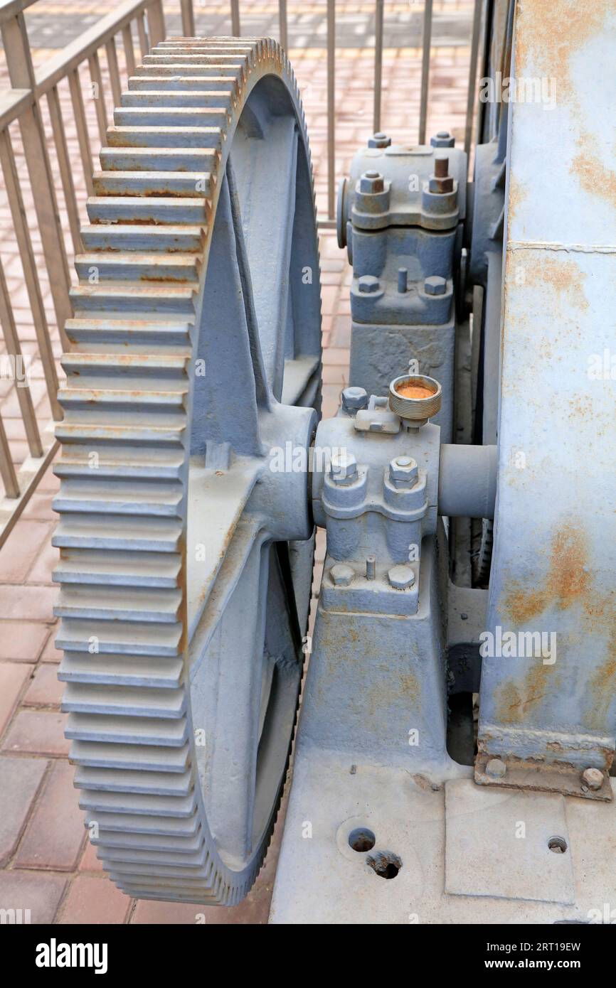 oxidation rust mechanical equipment, closeup of photo Stock Photo - Alamy