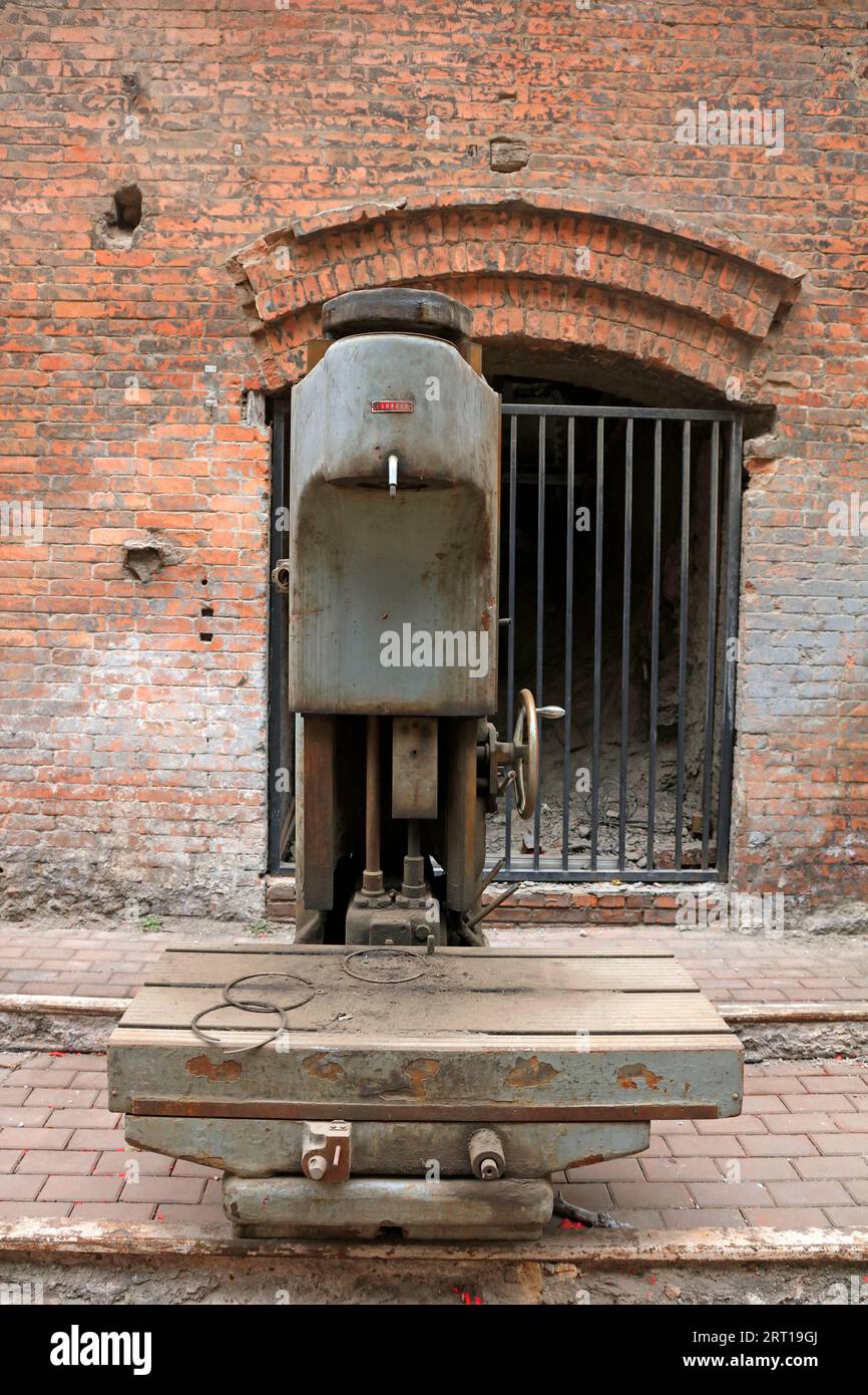 oxidation rust mechanical equipment, closeup of photo Stock Photo - Alamy