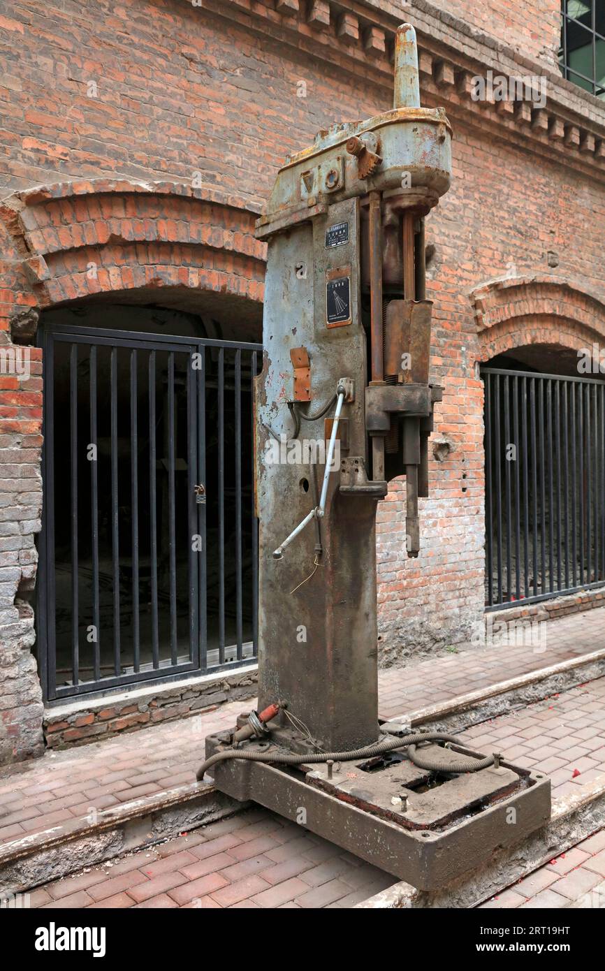 oxidation rust mechanical equipment, closeup of photo Stock Photo - Alamy