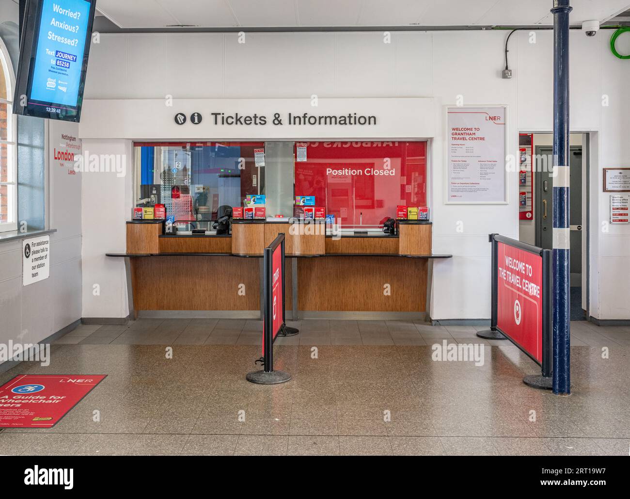 Station assistance desk hi-res stock photography and images - Alamy