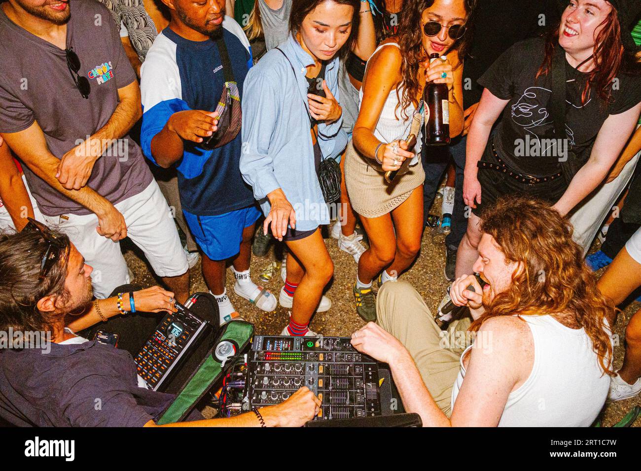 Spontaneous trance hi-res stock photography and images - Alamy