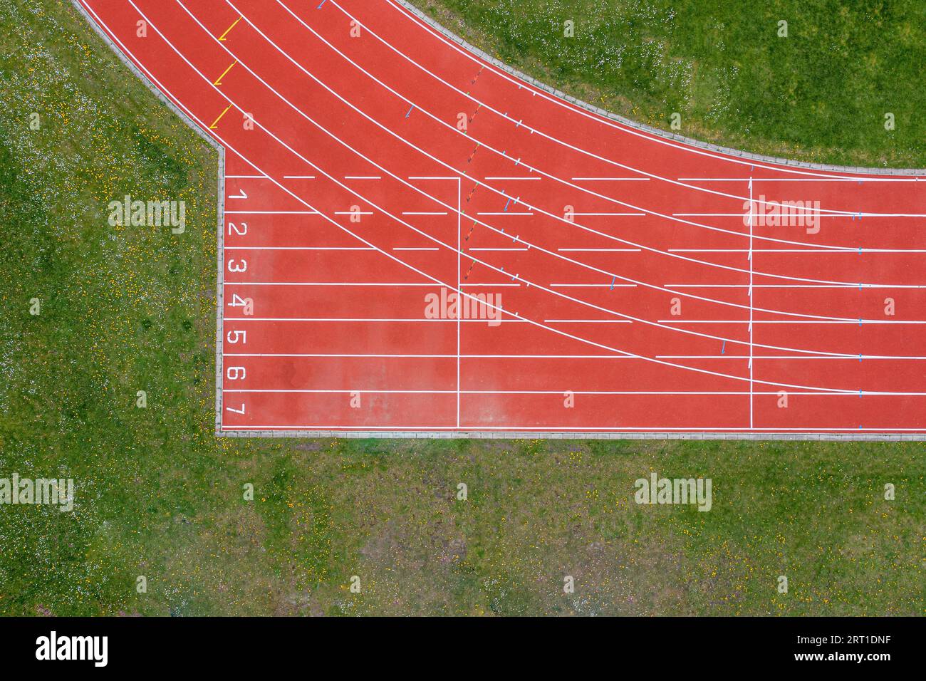 Aerial drone and runner hi-res stock photography and images - Alamy