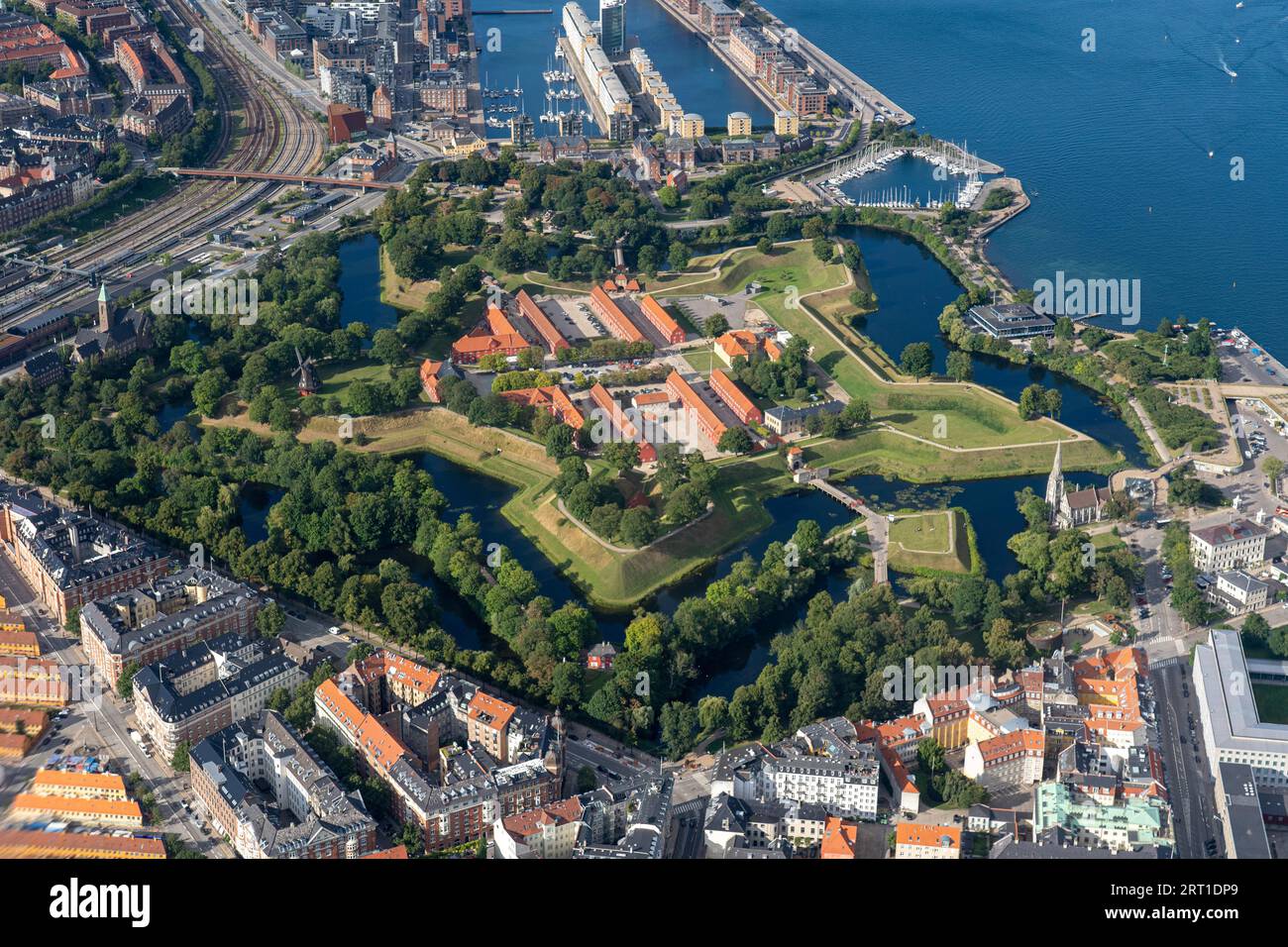 Kastellet aerial hi-res stock photography and images - Alamy