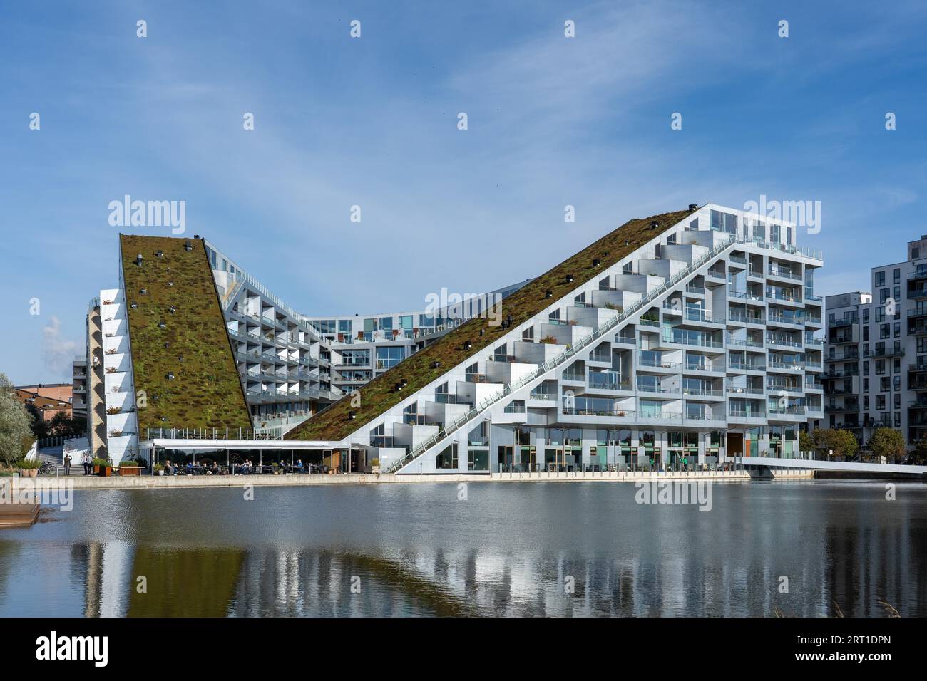 Copenhagen, Denmark, October 08, 2021: Exterior view of the 8 ...