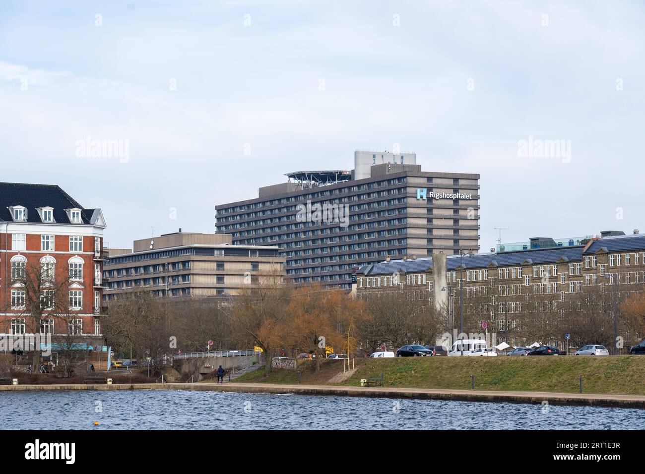 Copenhagen, Denmark, March 01, 2022: Rigshospitalet is the largest ...