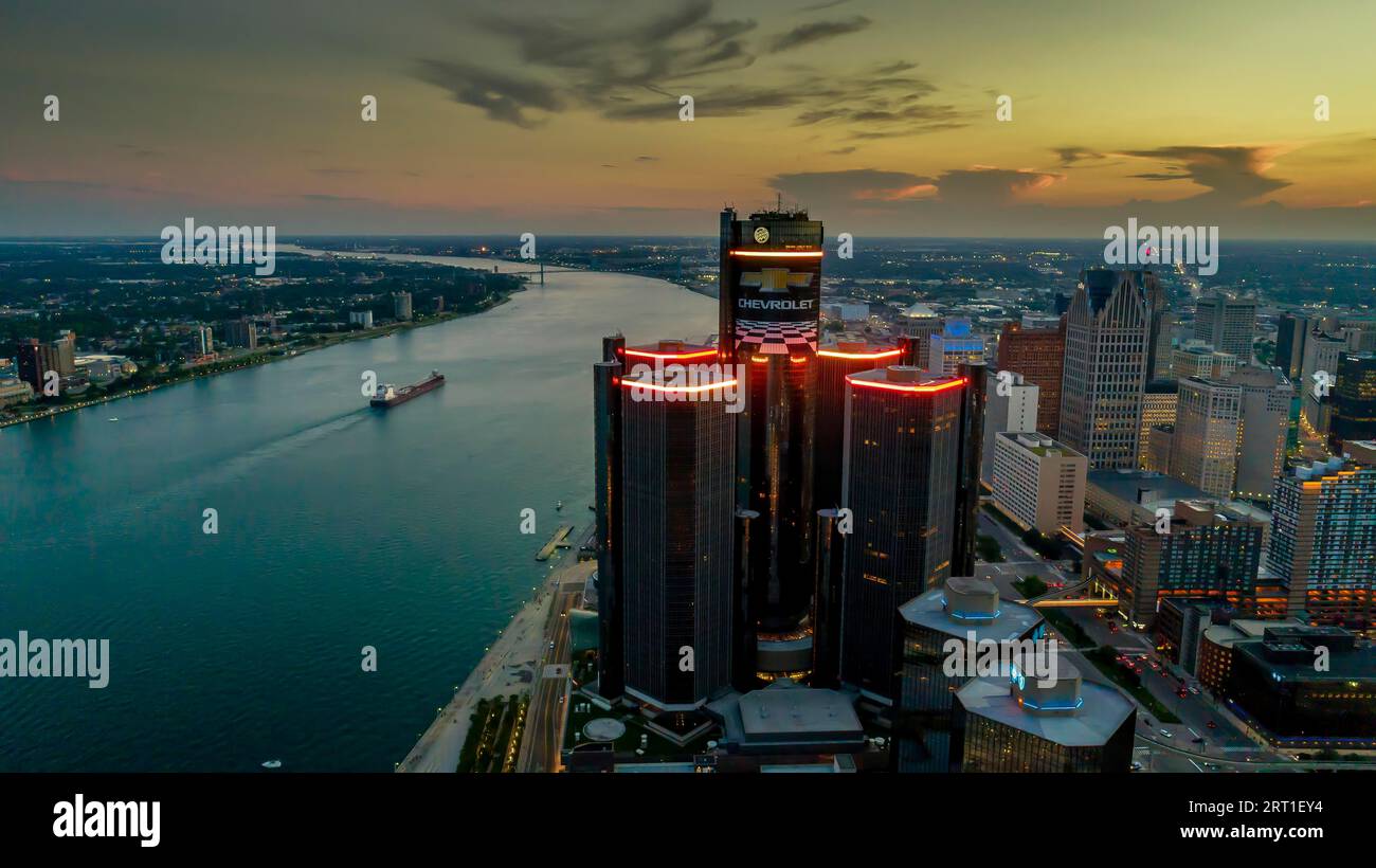 Detroit is the largest and most-populous city in the U.S. state of ...