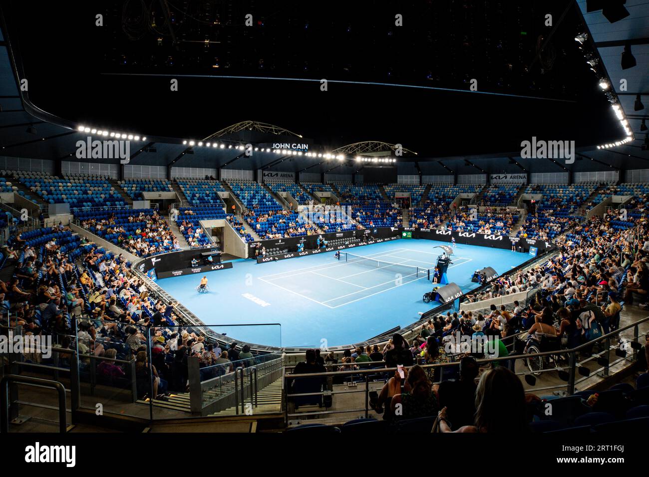 MELBOURNE, AUSTRALIA, JANUARY 23: KIA Arena during night session on Day ...