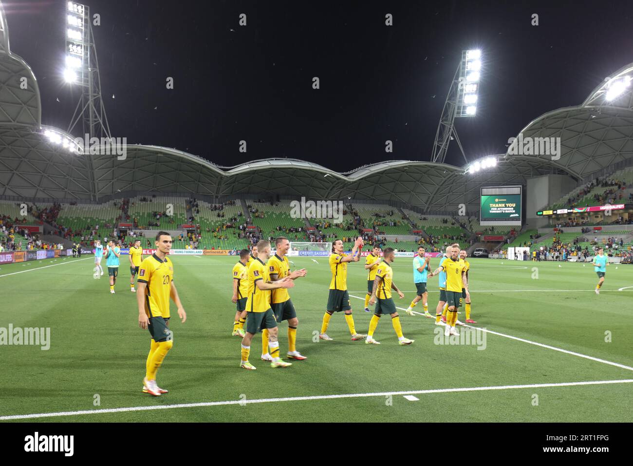 Australian soccer team melbourne hi-res stock photography and images ...