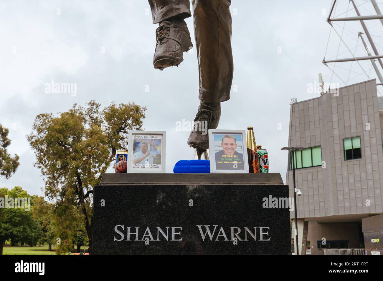 MELBOURNE, AUSTRALIA, MARCH 05: People gather to pay their respects to ...