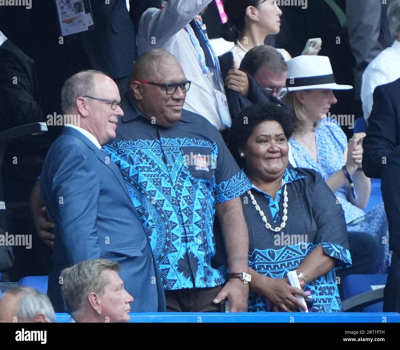 Albert de Monaco during the World Cup 2023, Pool A rugby union match ...