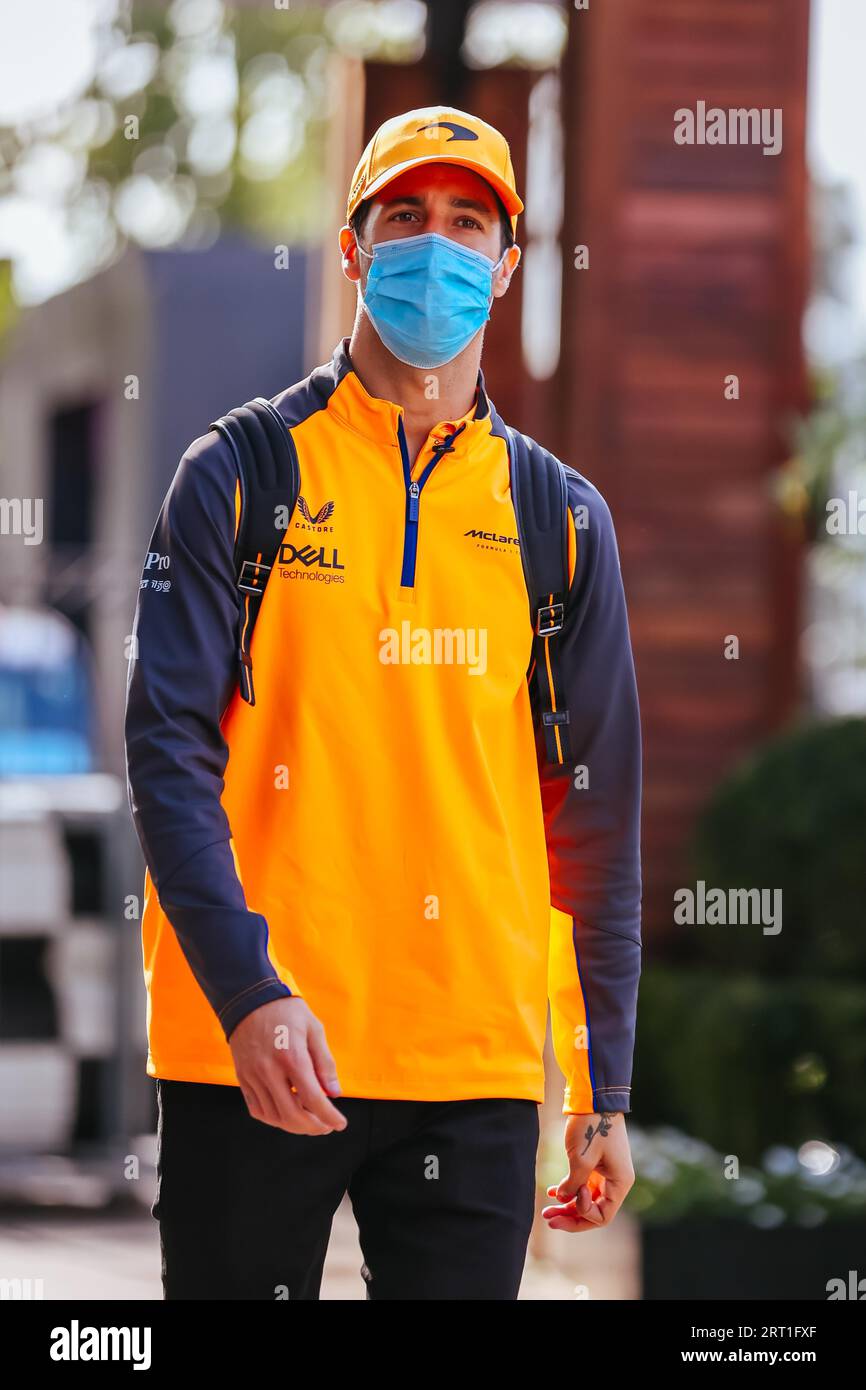 MELBOURNE, AUSTRALIA, APRIL 6: Daniel Ricciardo of McLaren F1 Team at ...