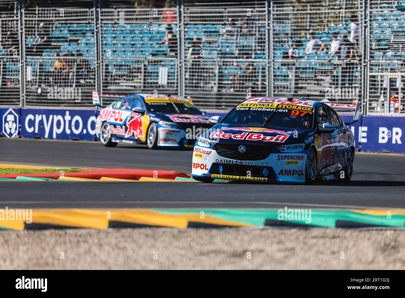 MELBOURNE, AUSTRALIA, APRIL 7: Shane van Gisbergen of Triple Eight Race ...