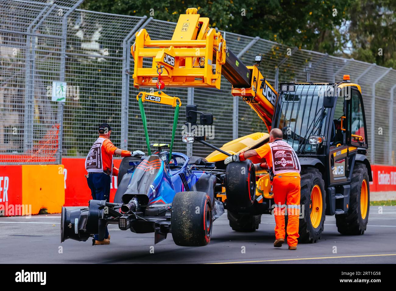 MELBOURNE, AUSTRALIA, APRIL 9: Nicholas Latifi of Wiliams Racing ...