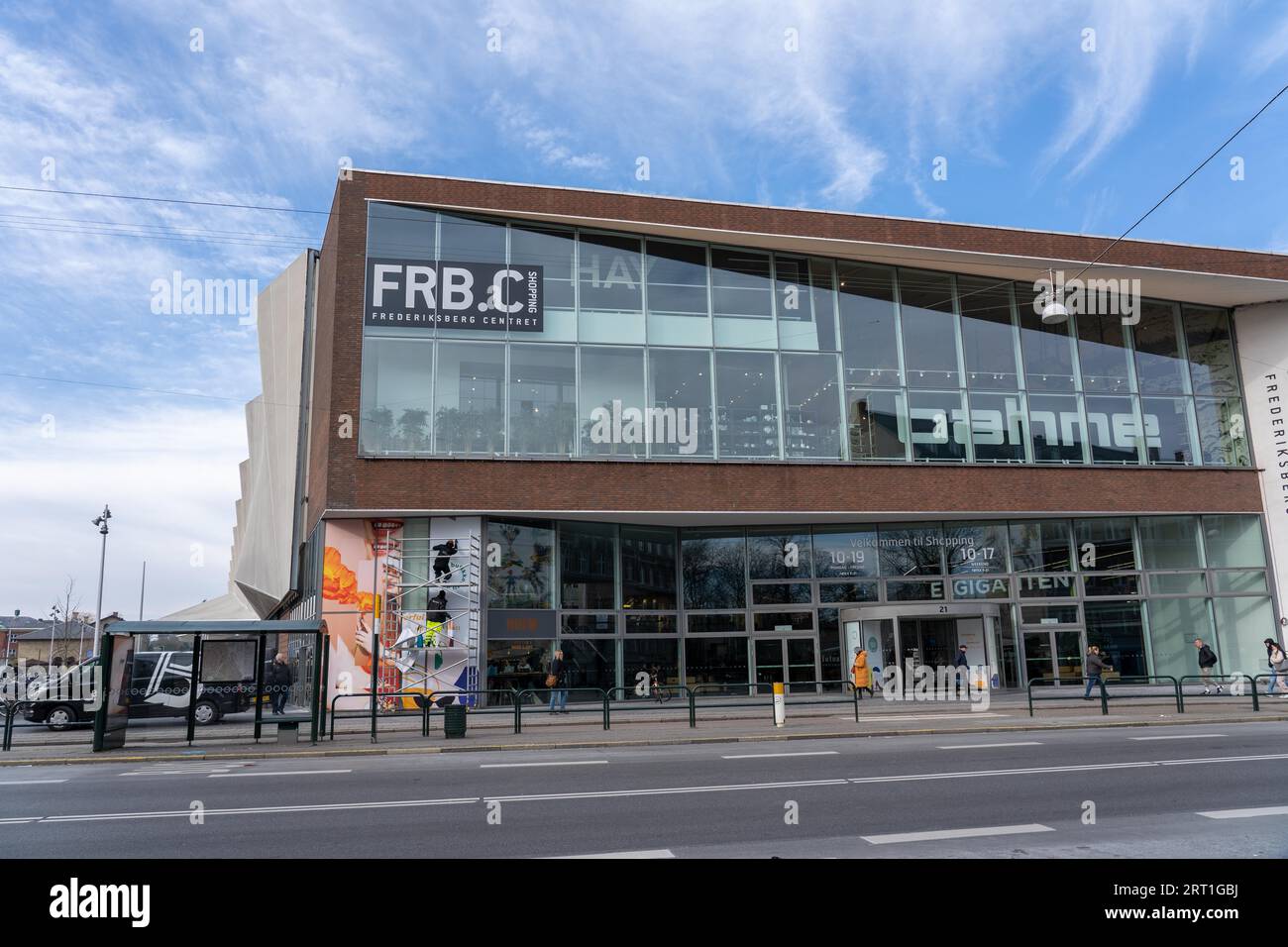 Copenhagen, Denmark, March 01, 2022: Exterior View of Frederiksberg ...