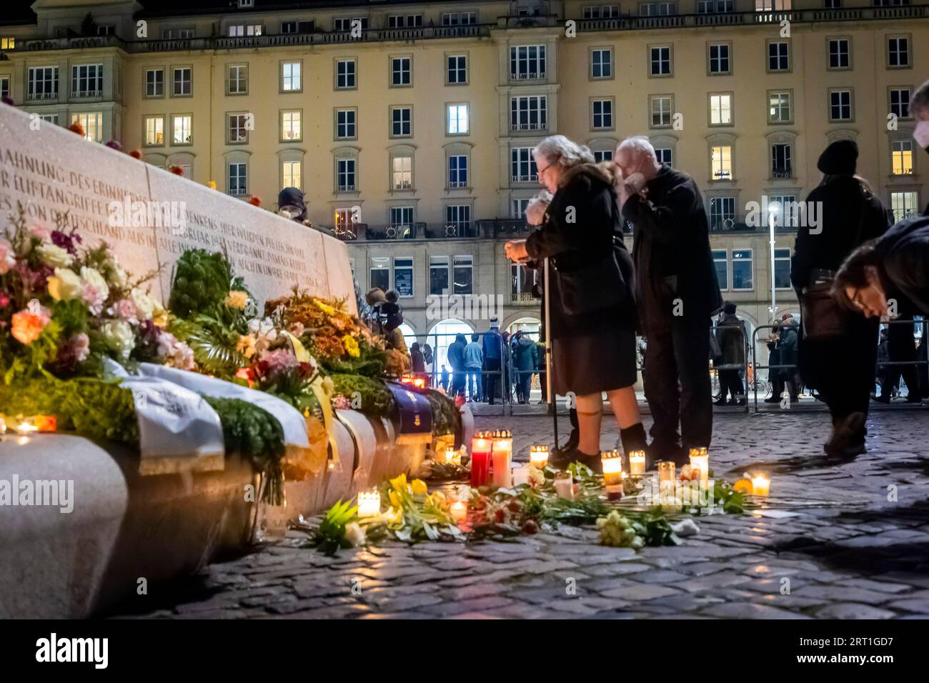 On 13 and 14 February 1945, Dresden was heavily destroyed in three ...