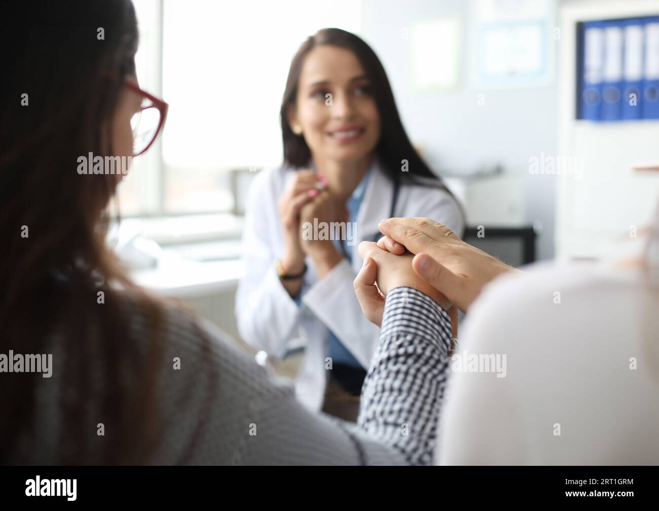 Woman visiting gynecologist family hi-res stock photography and images - Alamy