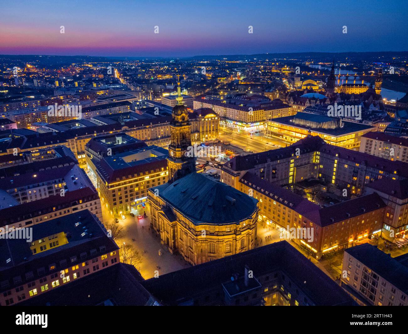 Cross Church with Old Market Stock Photo - Alamy