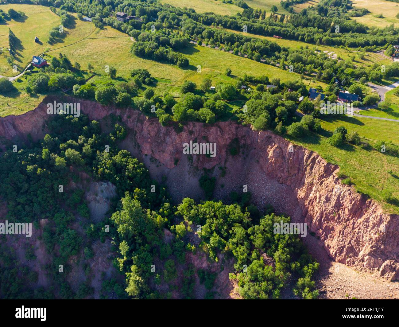 The Altenberger Pinge is a pinge in Altenberg in the Osterzgebirge that ...