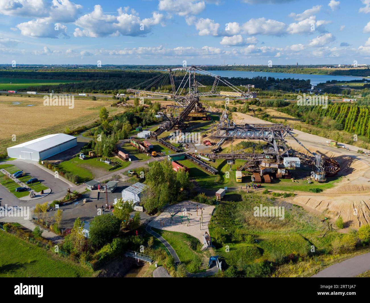 The Mining Technology Park is an open-air museum in the Leipziger ...