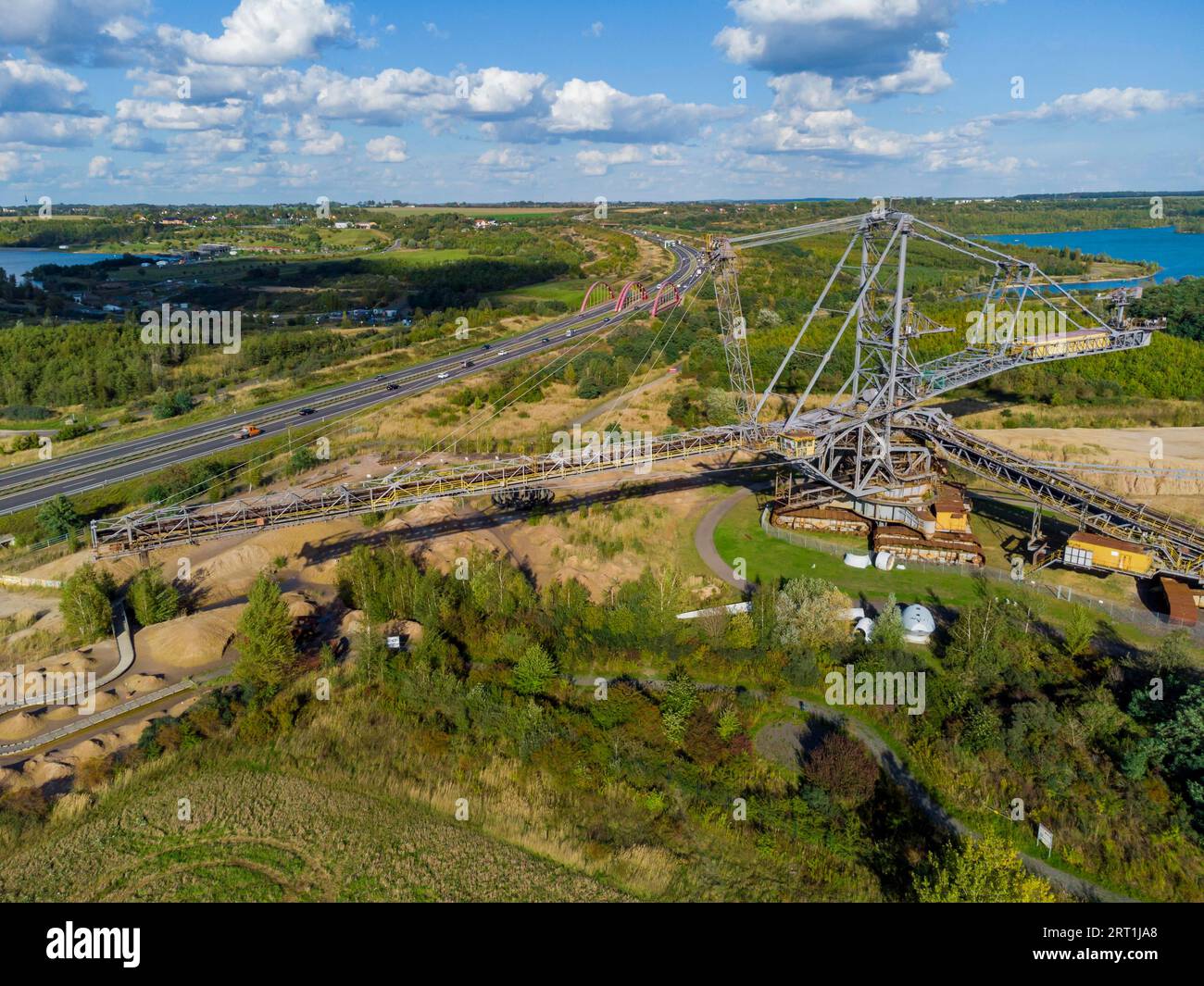 The Mining Technology Park is an open-air museum in the Leipziger ...