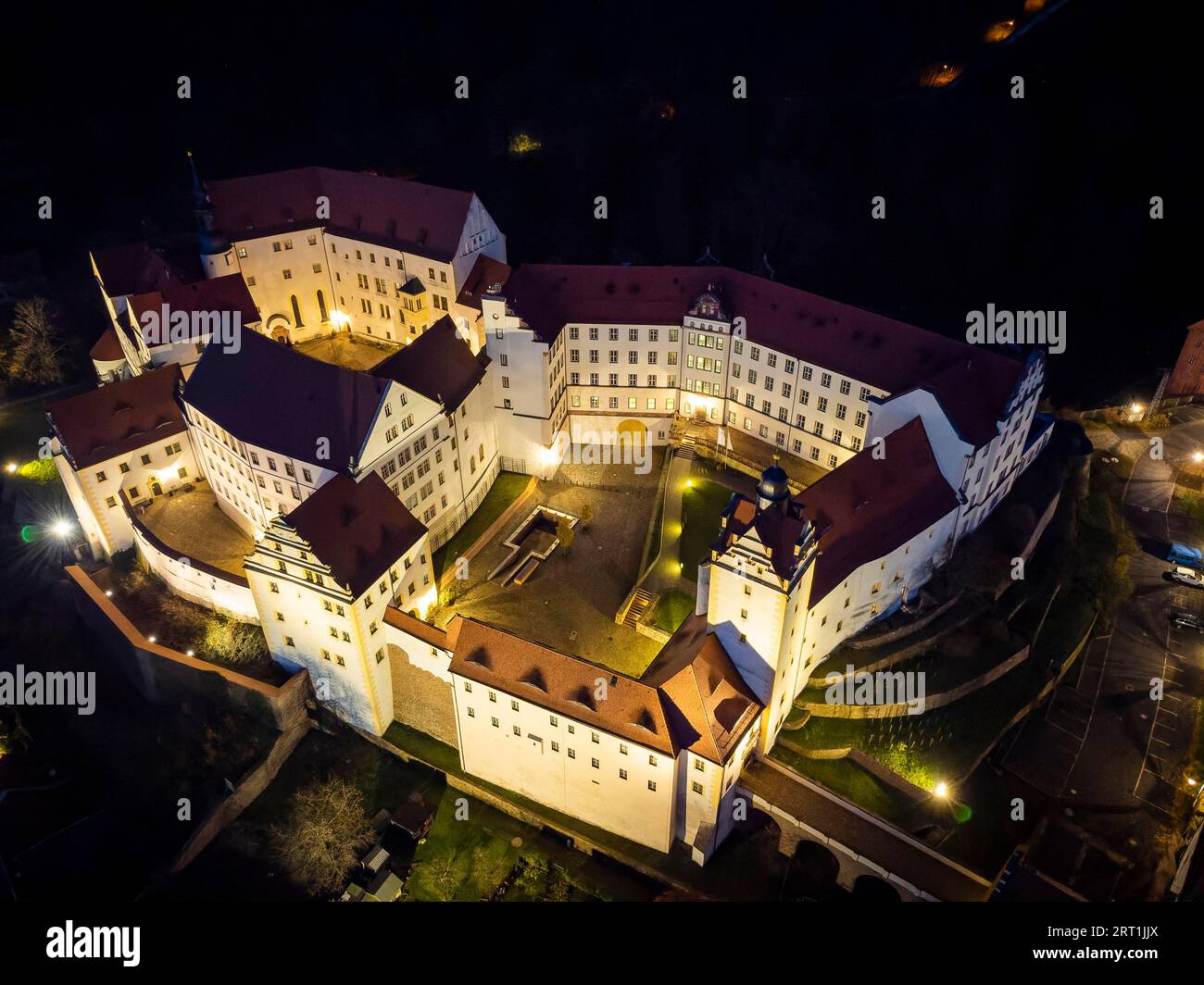 Colditz castle night hi-res stock photography and images - Alamy