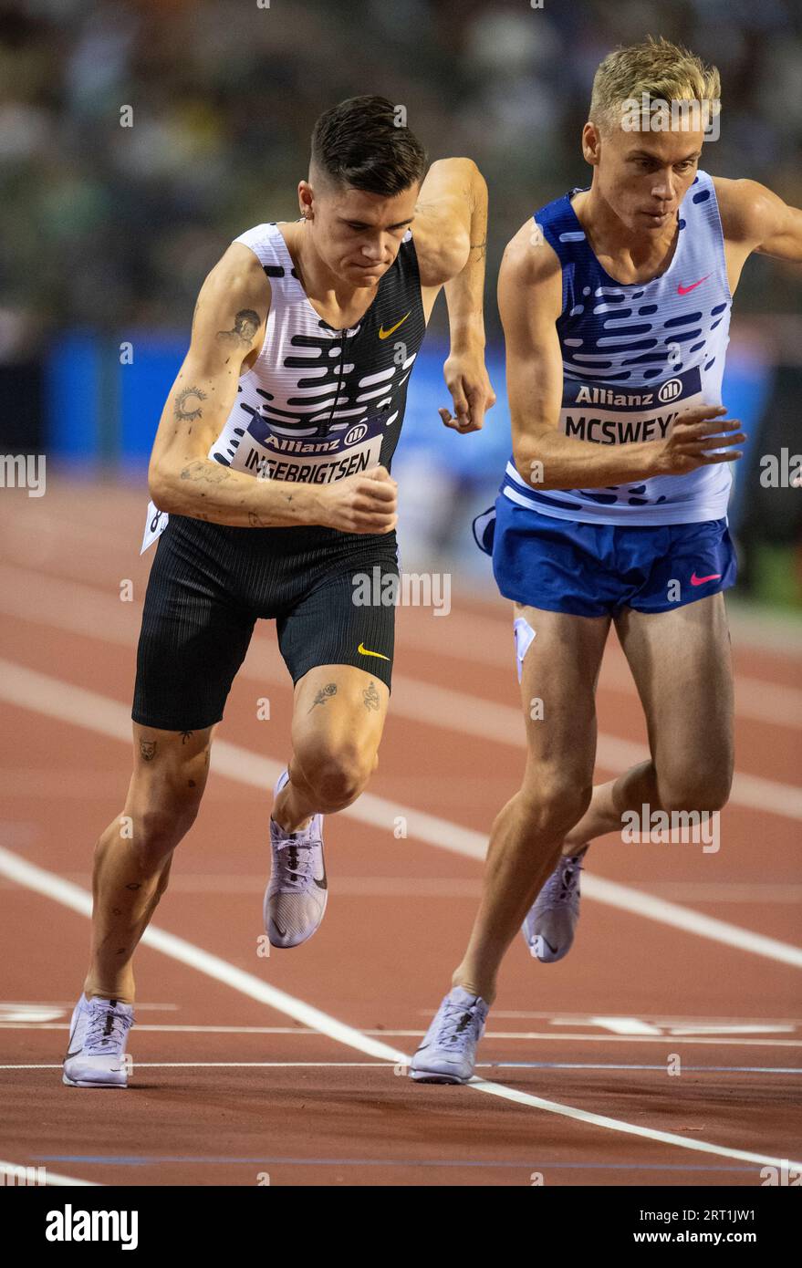 Jakob Ingebrigtsen of Norway broke the 24 year old 2000m World Record ...