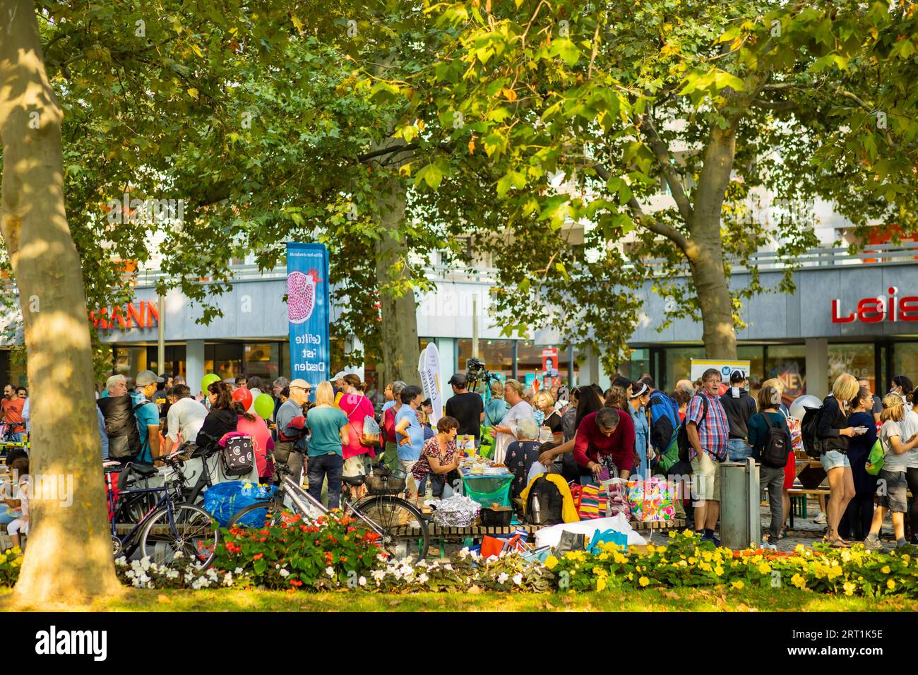 Festival on the main street Stock Photo - Alamy