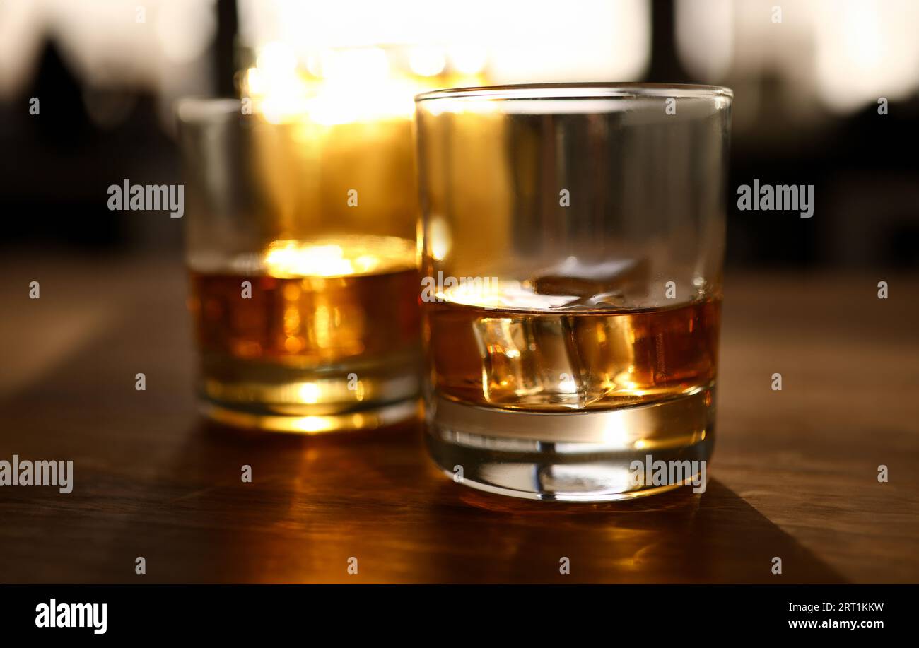 Luxury alcoholic drinks Stock Photo - Alamy
