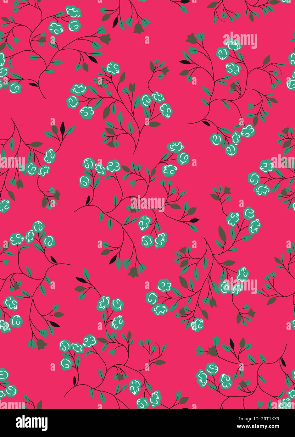 Seamless pattern, textile background, abstract wallpaper vector design ...