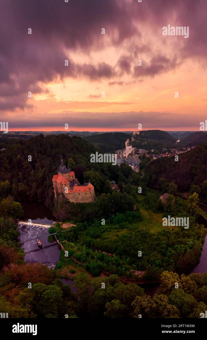 Kriebstein Castle is a castle founded in the 14th century in the ...