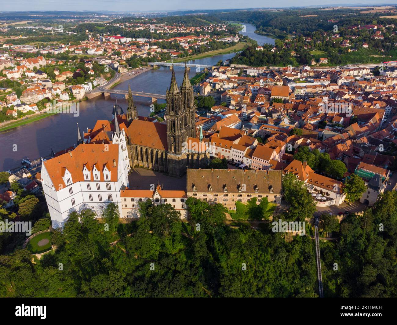 Albrechtsburg Castle in Meissen is one of the most famous late Gothic ...