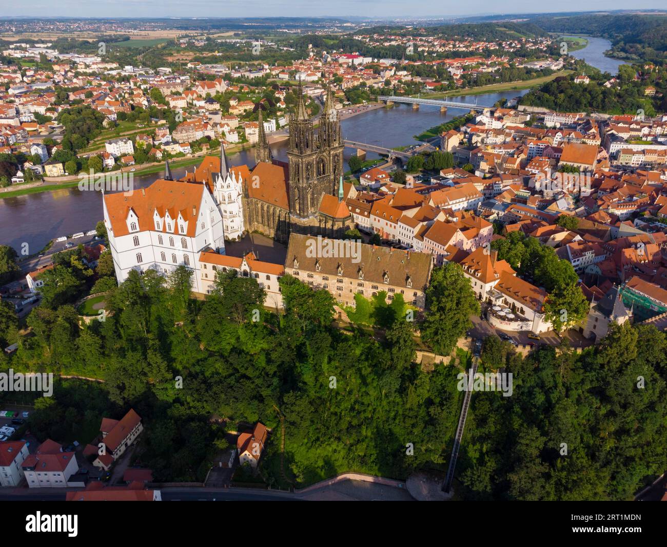 Albrechtsburg Castle in Meissen is one of the most famous late Gothic ...
