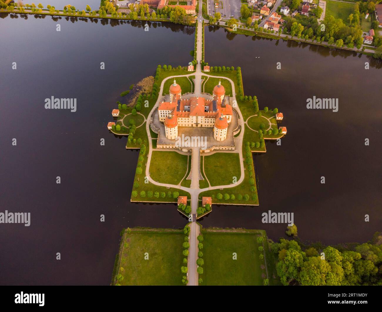 Moritzburg Baroque Palace in the Evening Stock Photo - Alamy