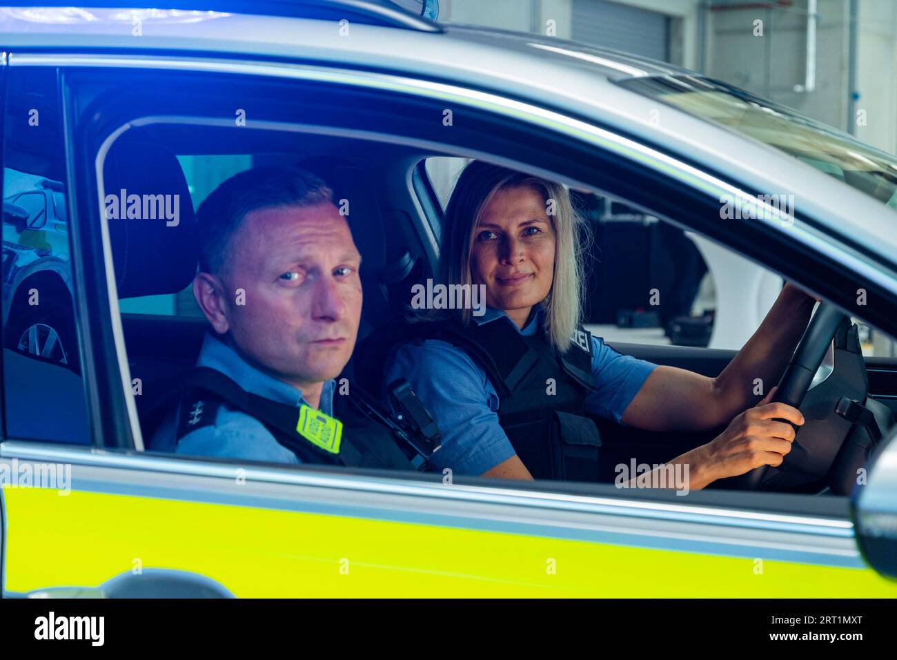 Police press event Stock Photo - Alamy